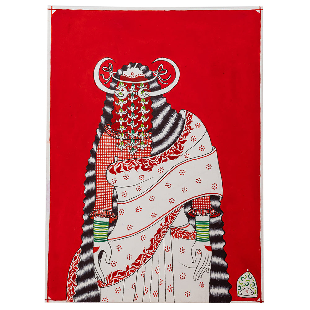 Nain Katari (Unframed)