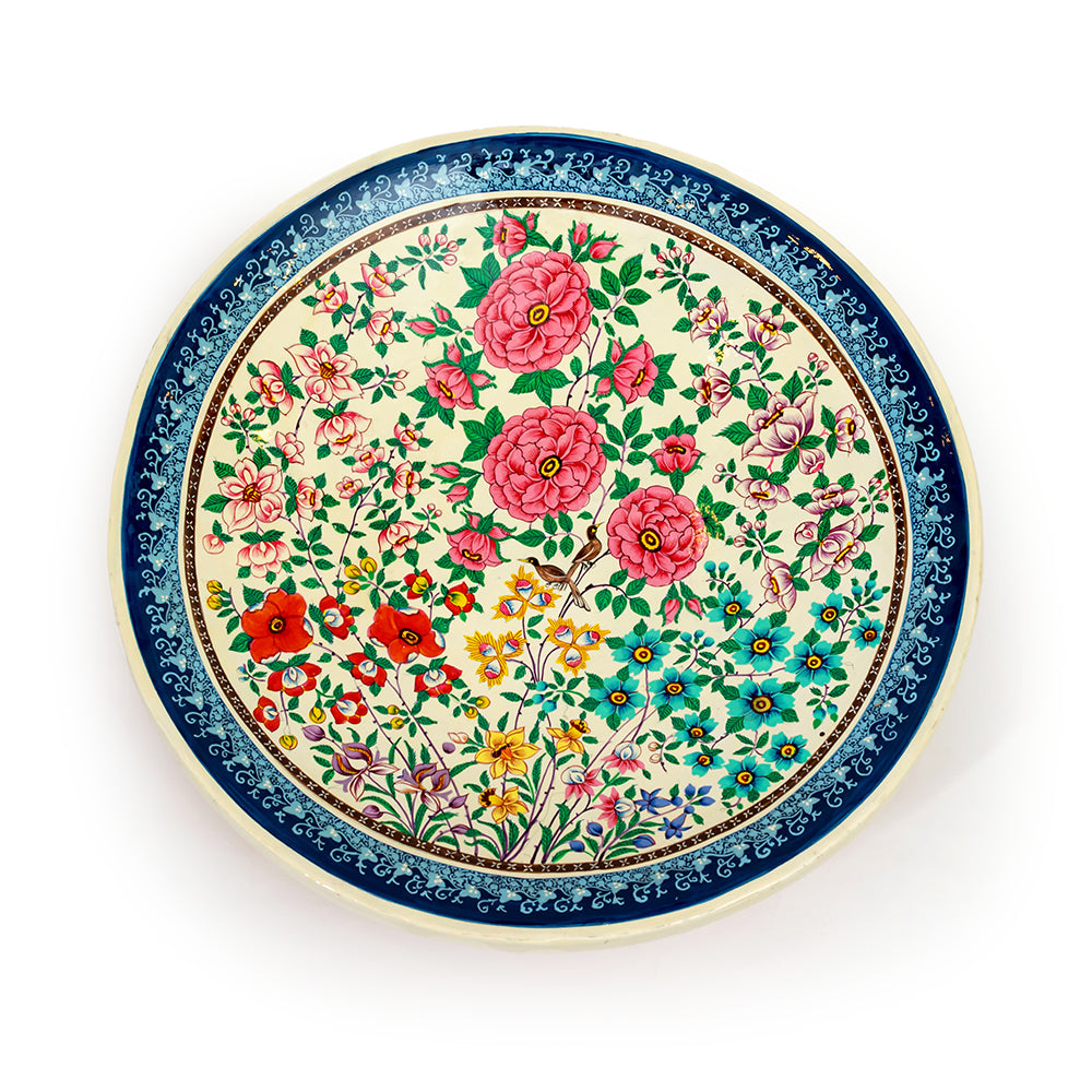 Bloomscapes Papier Mache Plate